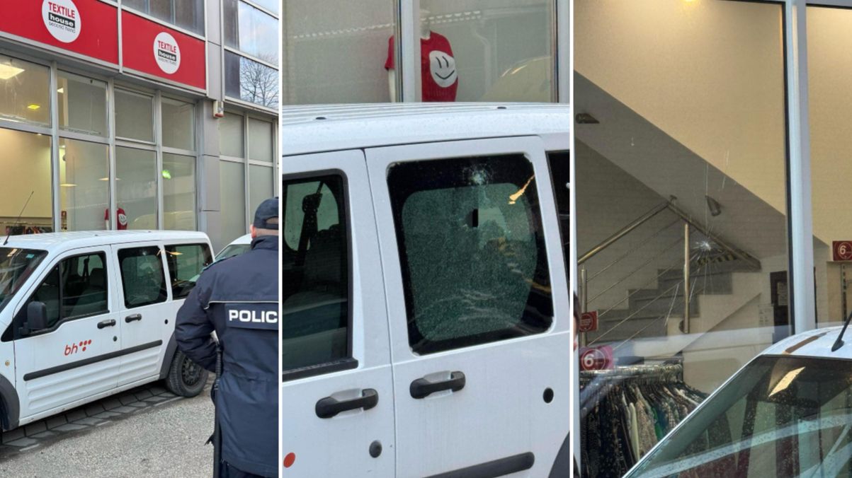 Incident na Ilidži: Muškarac kamenjem razbio staklo na butiku te autu ...