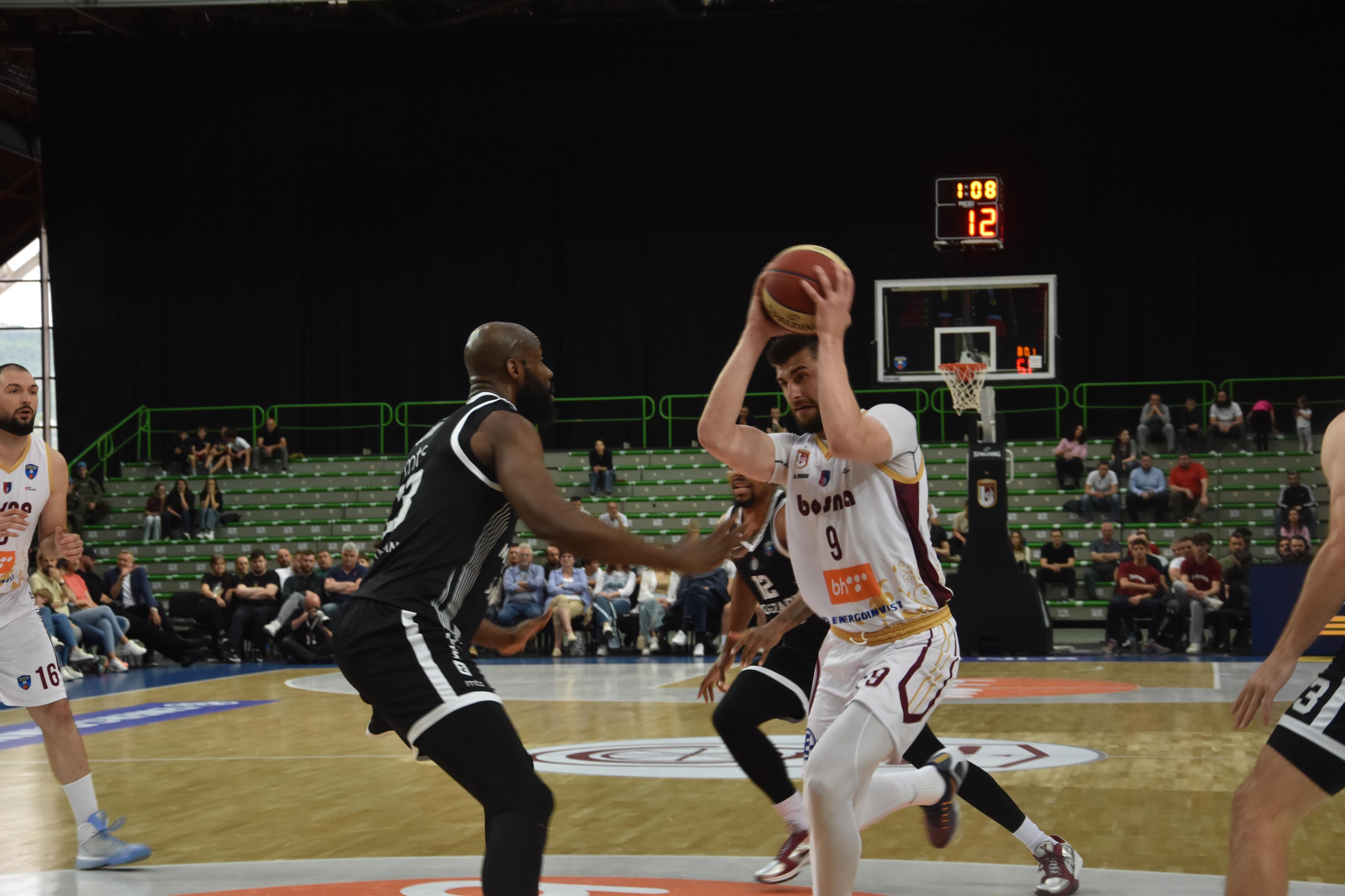 Uživo / Bosna - Partizan 28:40: Raste prednost beogradskog velikana
