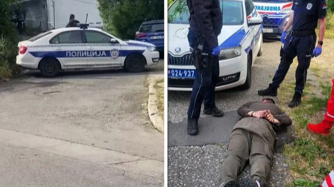 Ovo je ubica koji je sjekirom usmrtio muškarca: Leži na podu sa ...