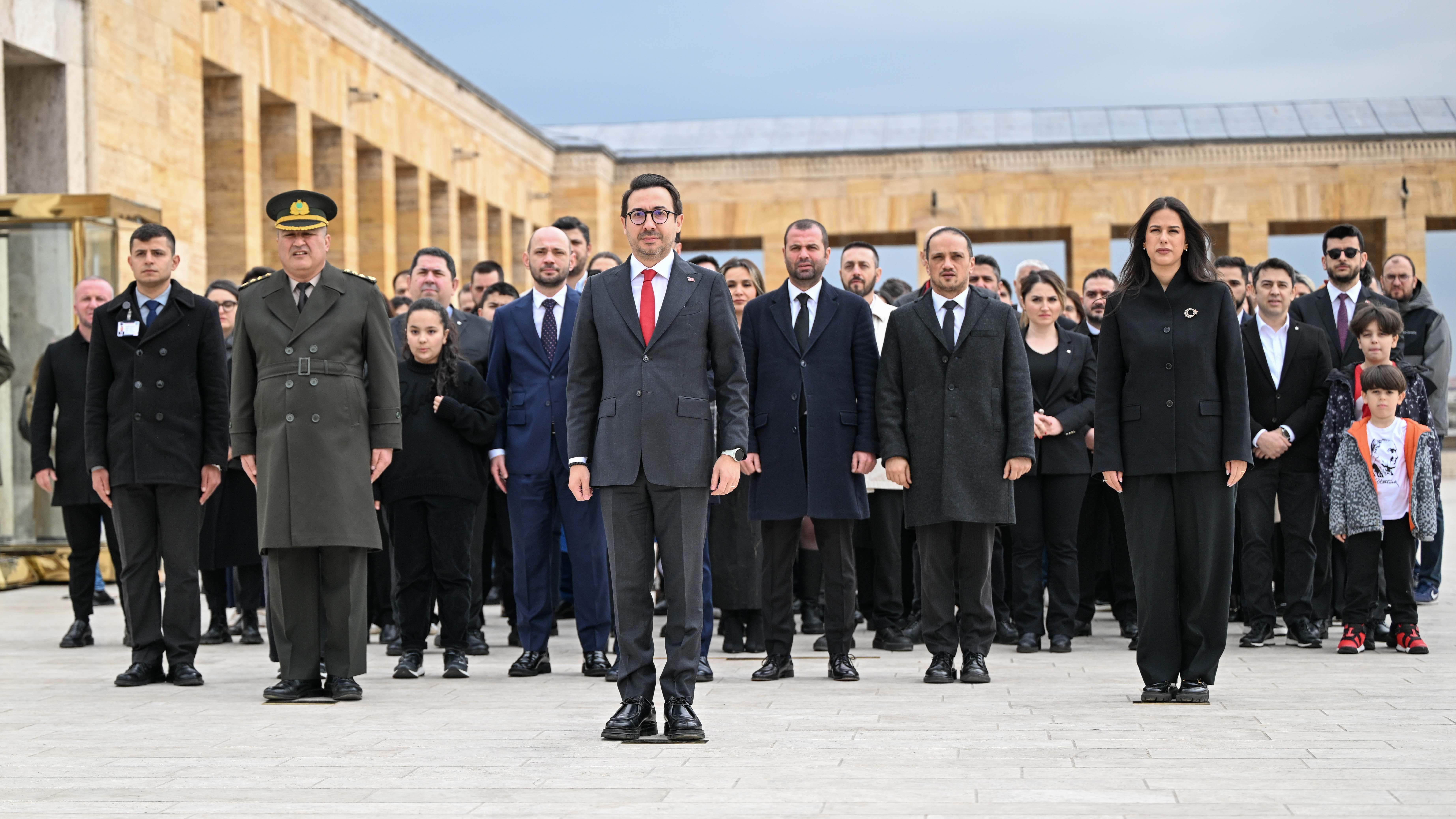 Delegacija Agencije Anadolija posjetila mauzolej Ataturka povodom 105 ...