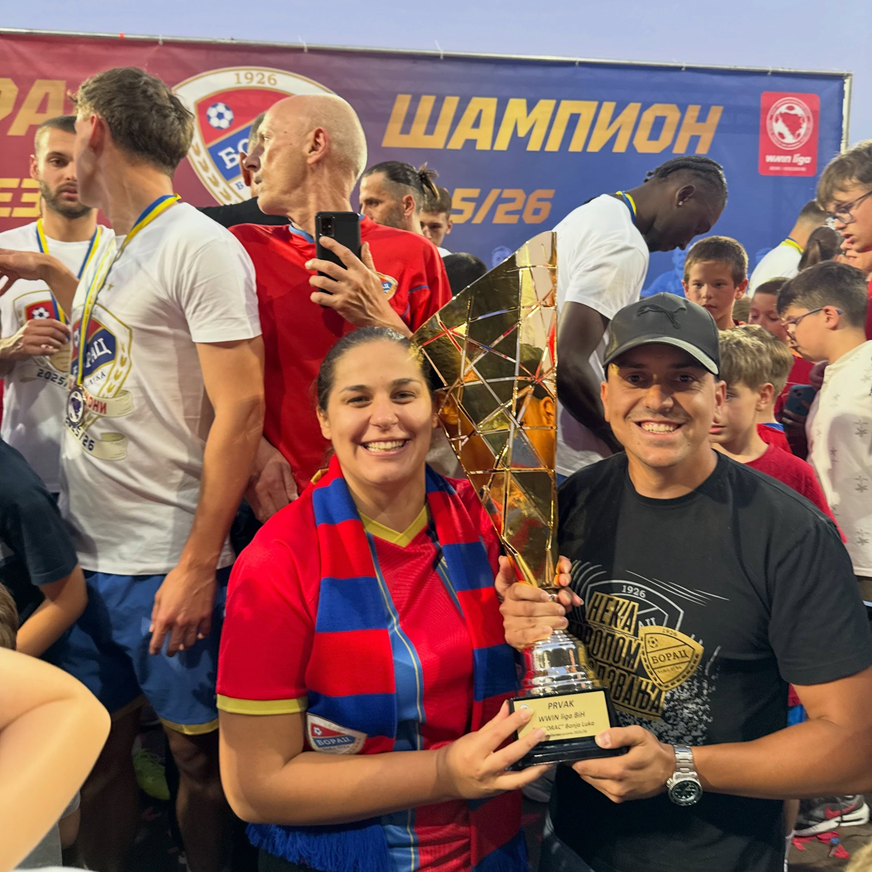 Anja Ljubojević slavila pehar Borca, pa poručila: "Titula je sa nama ...