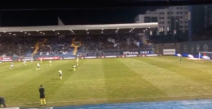 Video / Da se naježiš: Manijaci i Željezničar pružili podršku teško ...