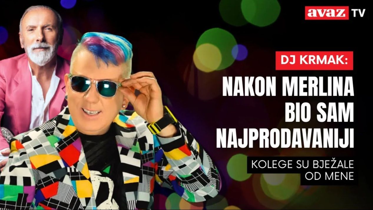 Video / DJ Krmak: Nakon Merlina bio sam najprodavaniji, a kolege su ...