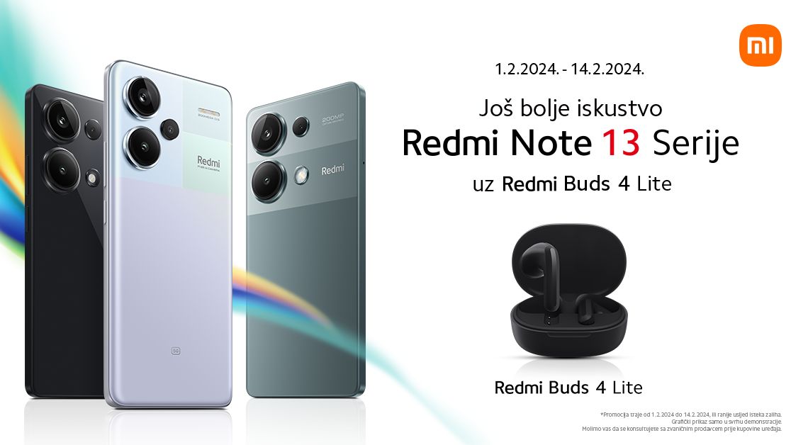 Nevjerovatan poklon: Redmi Buds 4 Lite