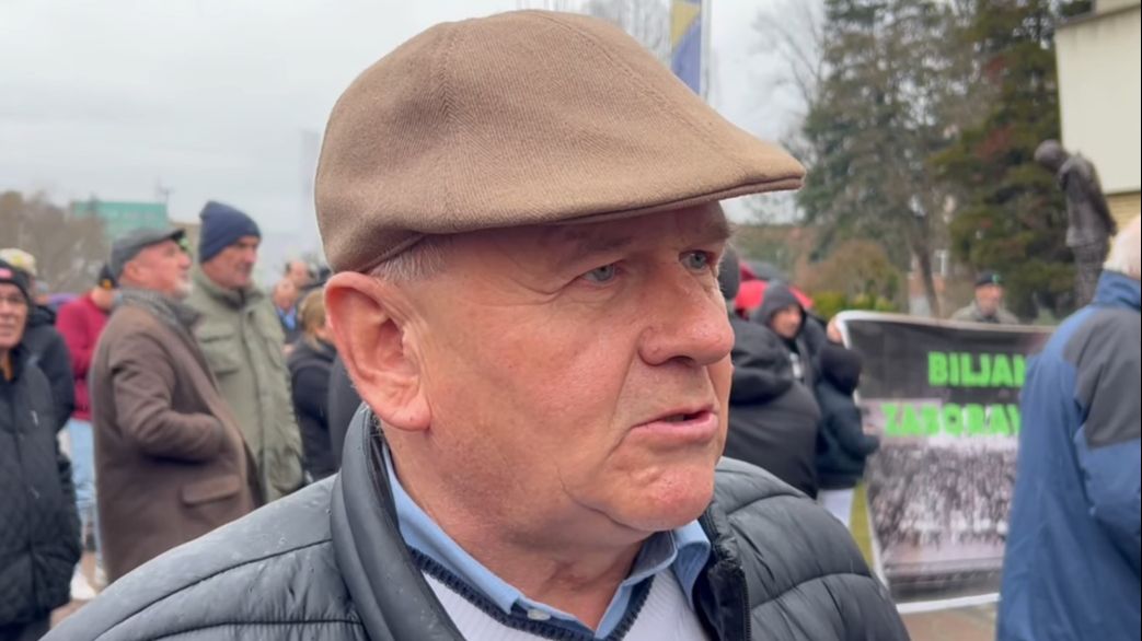 Sadmir Alibegović: Protest smo organizirali zbog opstrukcija optužnice ...