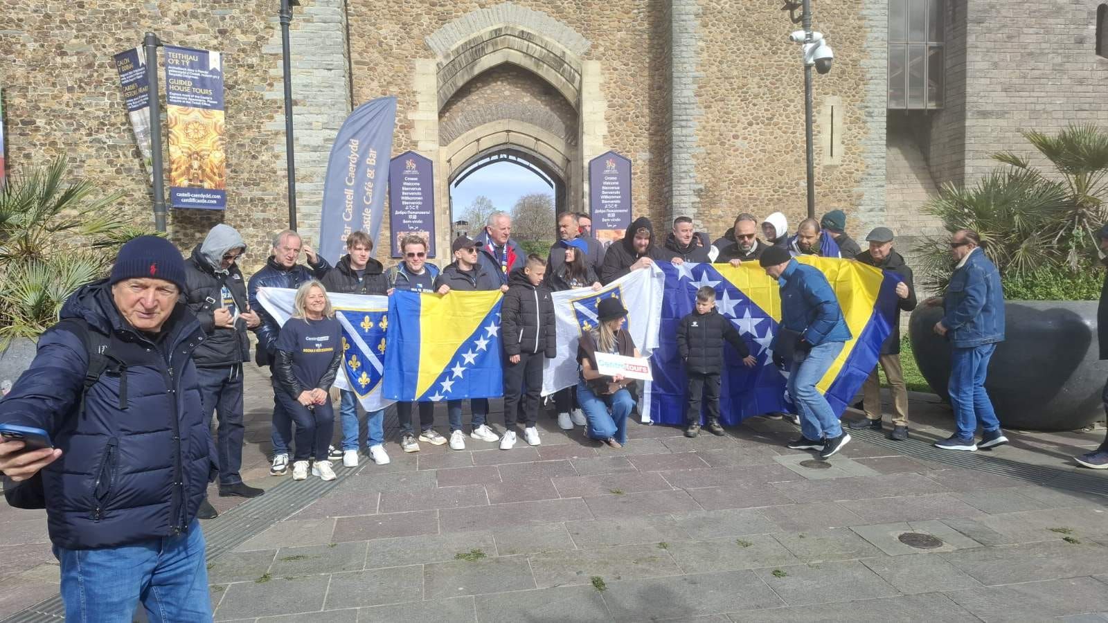 Bh. navijači okupirali Kardif: Zmajevi imaju podršku pred historijski ...