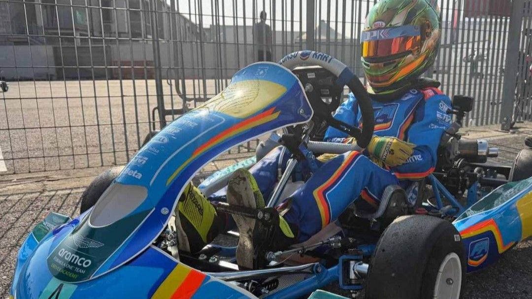 Desetogodišnji Demir Halilović u ekipi legende Formule 1 Fernanda Alonsa