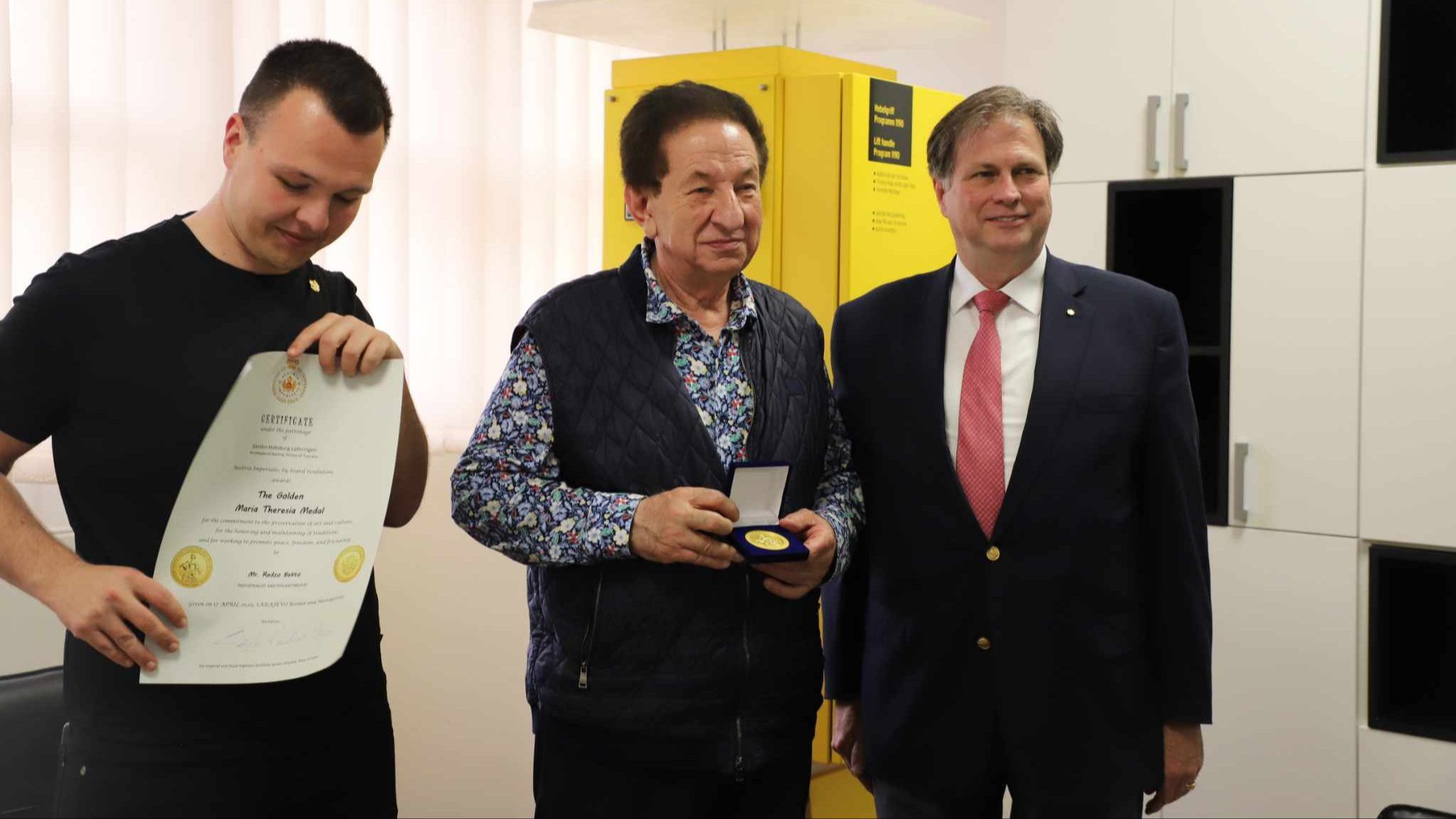 Princ od Toskane Sandor Habsburg - Lothringen u Goraždu: Biznismenu ...